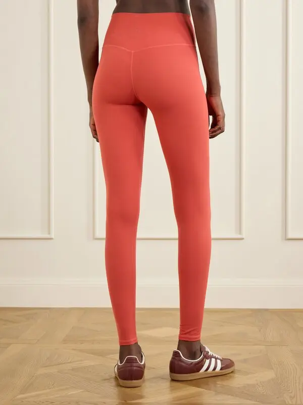 Varley Always High Rise Stretch Recycled Leggings - Red