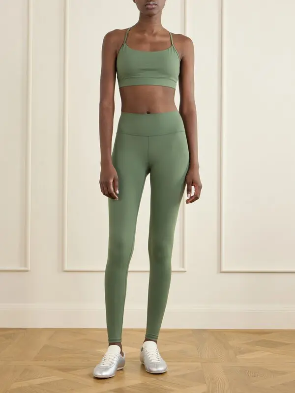Varley Always High Rise Stretch Recycled Leggings - Green
