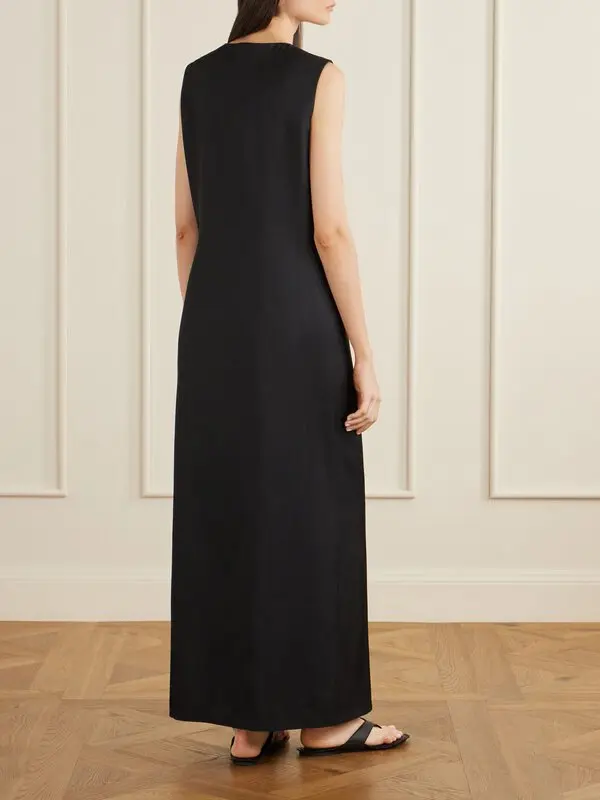 Veronica De Piante Hana Silk Maxi Dress