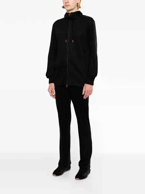 Kiton Zip-up Hooded Jumpsuit
