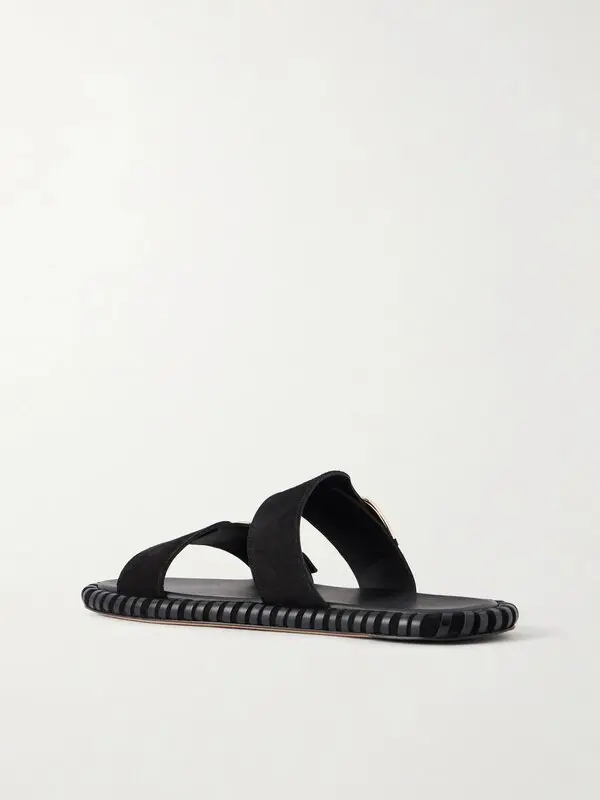 Gabriela Hearst Sage Suede Sandals