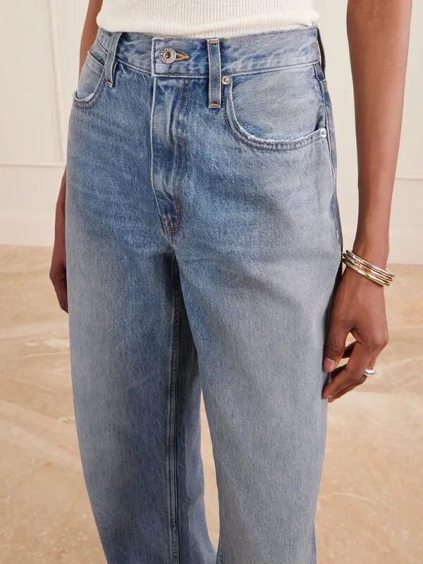 SLVRLAKE Cassie High-rise Wide-leg Jeans