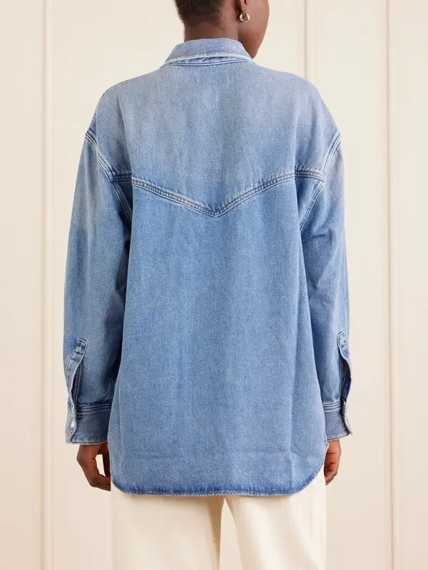 AGOLDE Lotta Denim Shirt