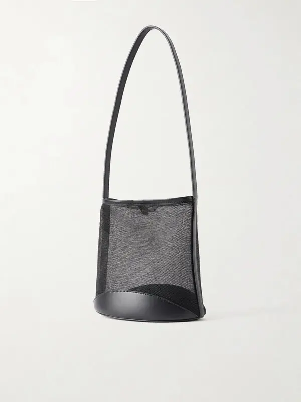 NEOUS Pardalis Mesh Bucket Shoulder Bag