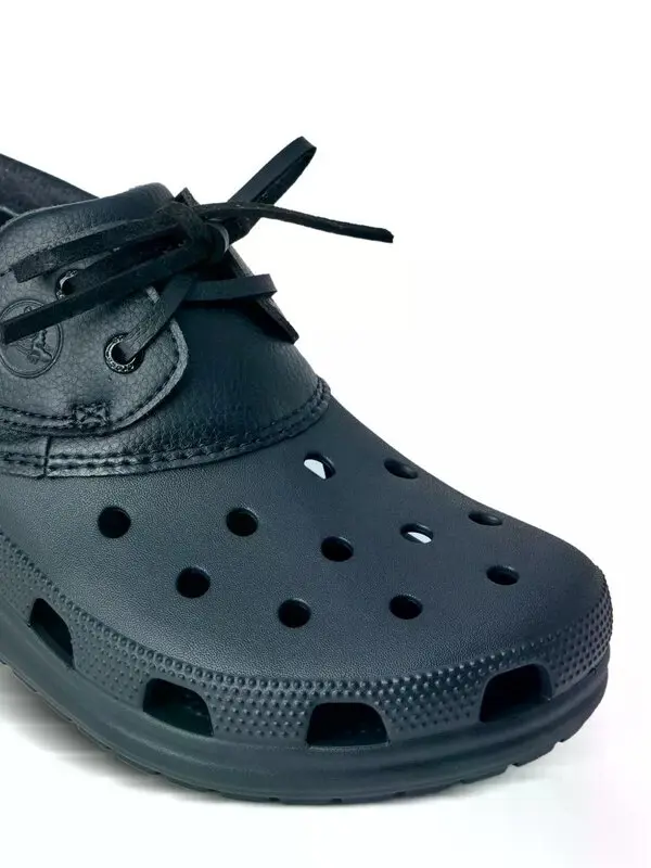 CROCS Classic Islander Perforated Lace-up Loafers
