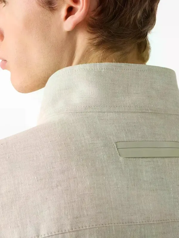 Zegna Oasi Lino Field Jacket