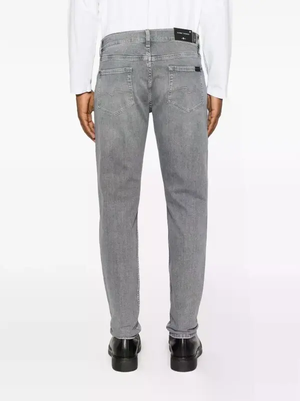 7 For All Mankind Whiskering Effect Jeans
