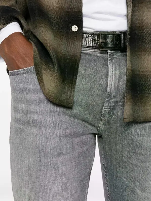 7 For All Mankind Whiskering Effect Jeans