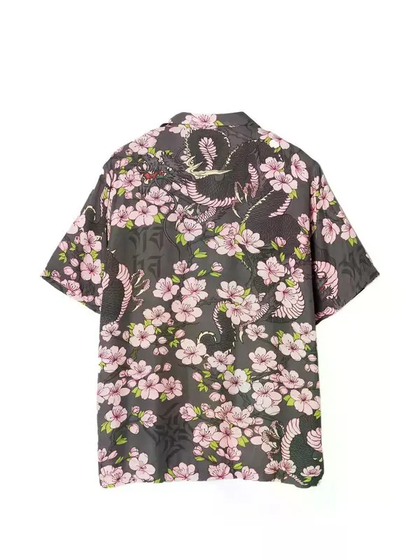 MAHARISHI Sakura-print Shirt