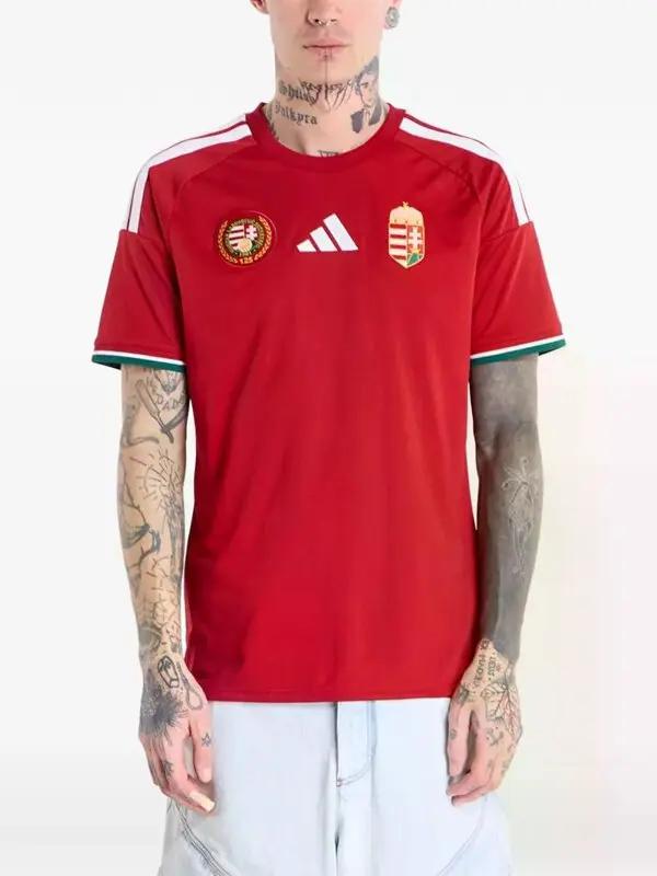 Adidas 3-stripes T-shirt - Red