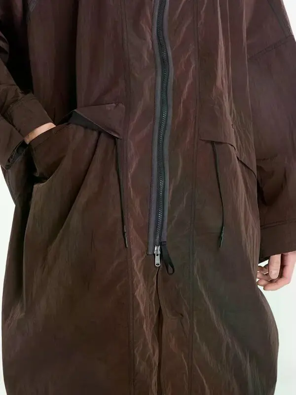 Oakley Latitude Soar Parka With Drawstring Hood And Fishtail Hem