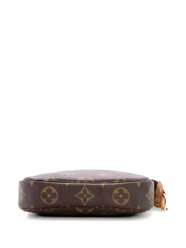 LOUIS VUITTON Pochette Accessoires Monogram Canvas Mini Clutch Bag