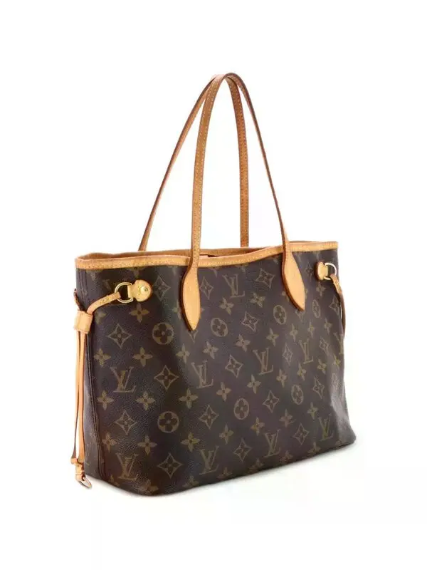 LOUIS VUITTON Monogram Canvas Tote Bag - Brown