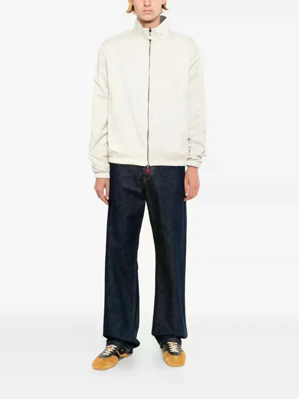 Kiton Zip-up High-neck Jacket
