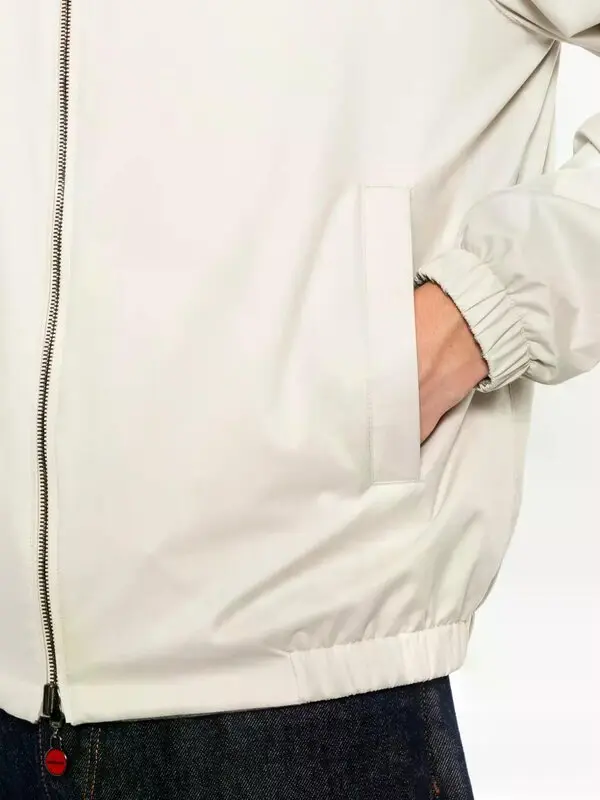 Kiton Zip-up High-neck Jacket