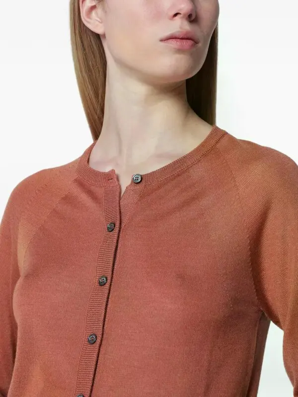 ROBERTO COLLINA Cropped Cardigan