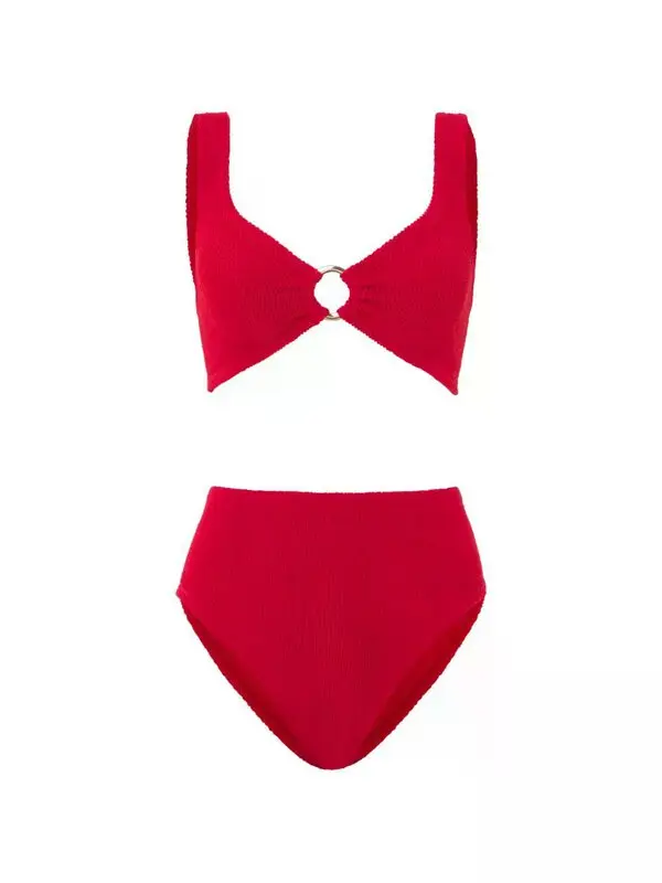 Hunza G Nadine Bikini Set - Red