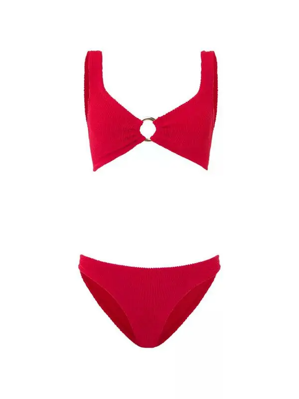 Hunza G Julia Hoop Detail Bikini - Red