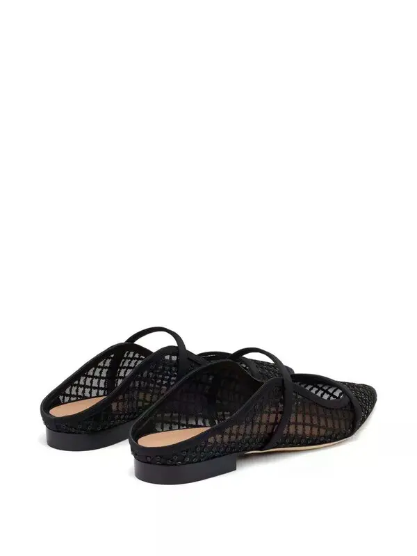MALONE SOULIERS Maureen Sequin-embellished Mules