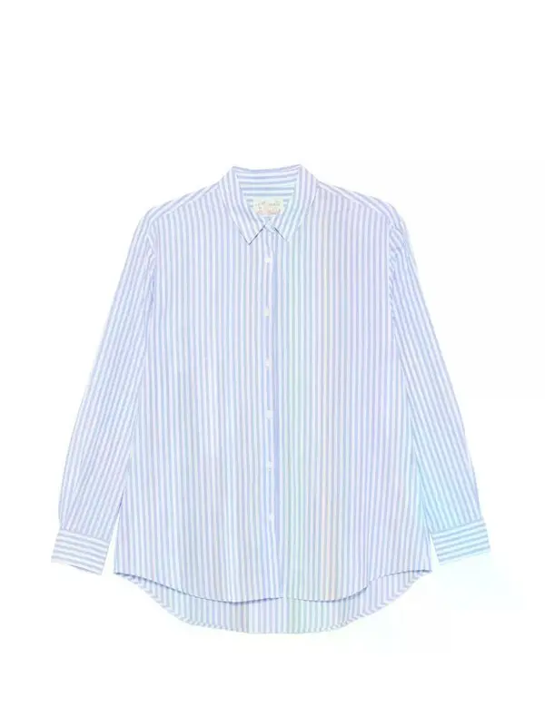 MC2 SAINT BARTH Striped Snoopy Print Shirt