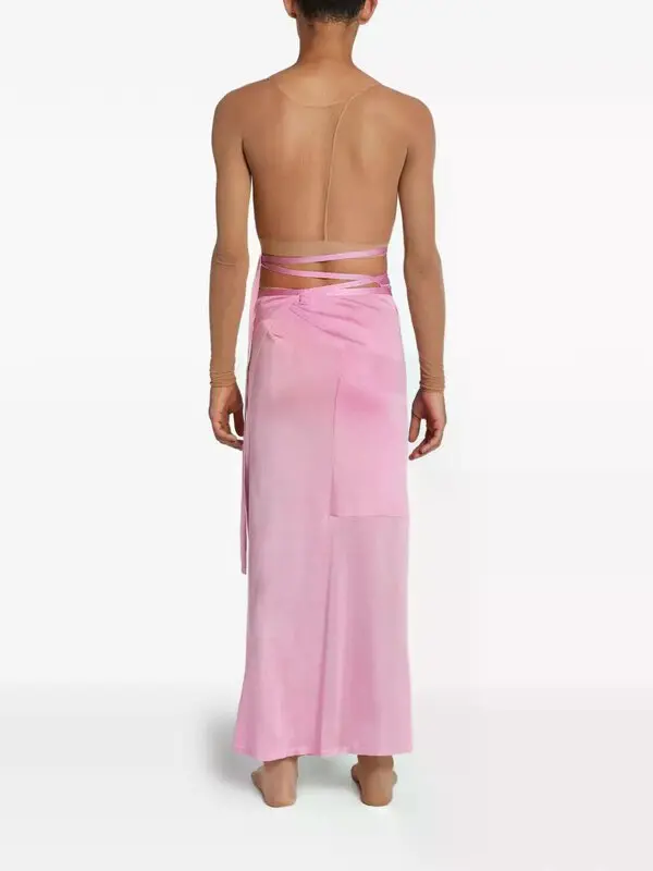ROT Silk Wrap Skirt