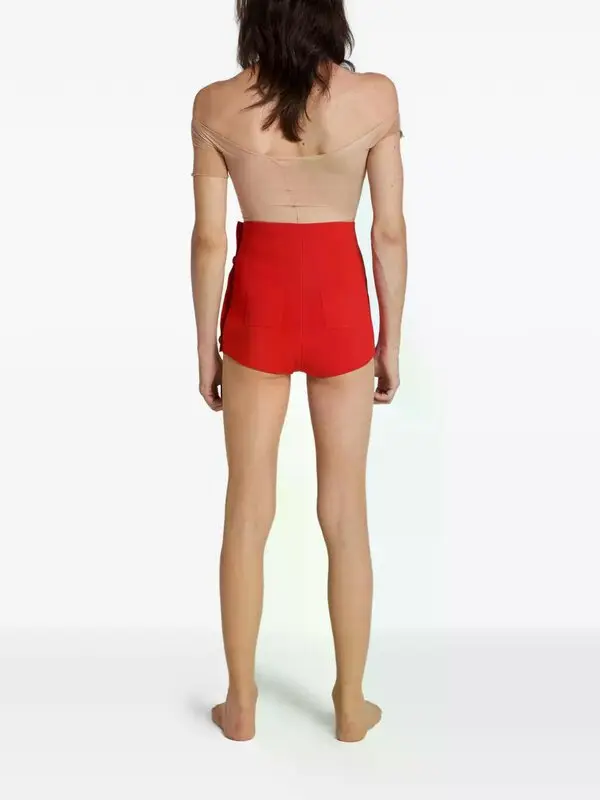 ROT Button-fastening Pin-up Shorts
