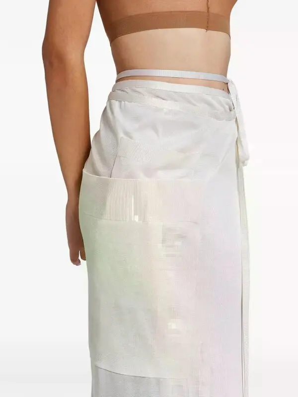 ROT Silk Wrap Skirt