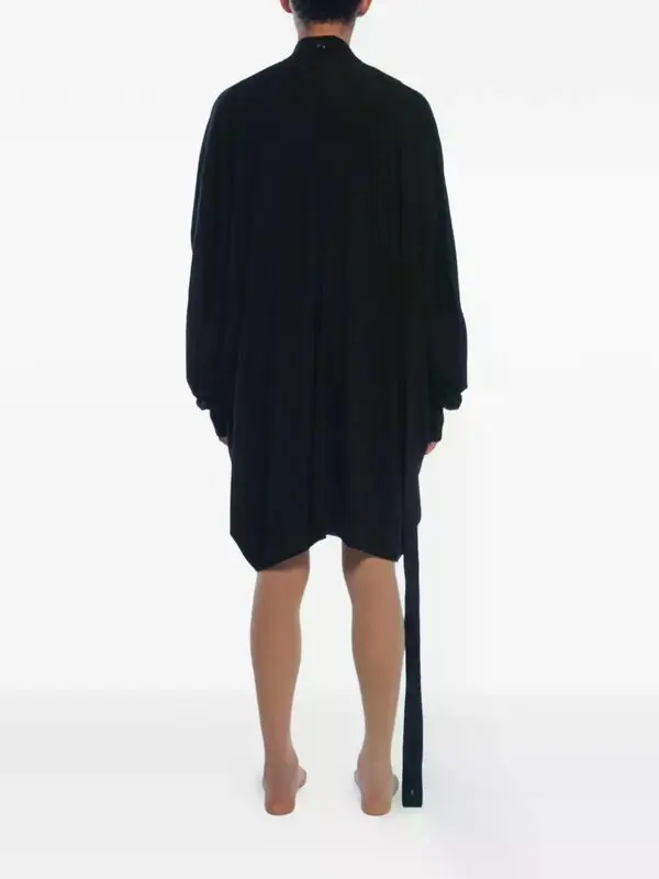 ROT Oversized Cardigan With Detachable Collar