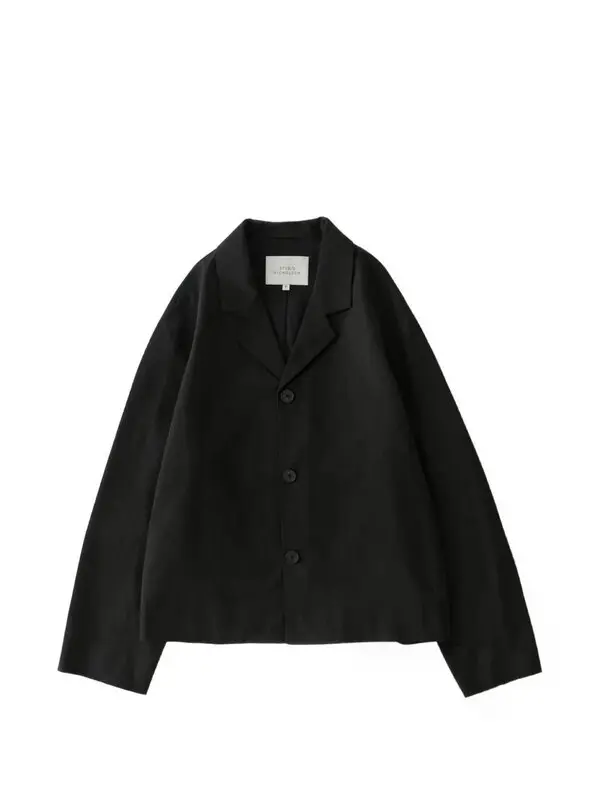 Studio Nicholson Cotton Single-breasted Jacket