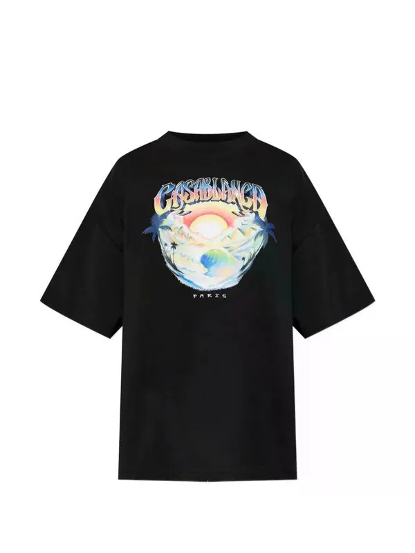 Casablanca Airspray Graphic-print T-shirt