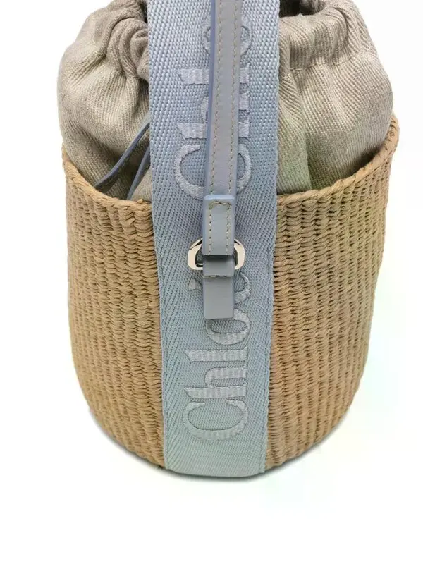 Chloé Small Woody Bucket Bag - Neutrals