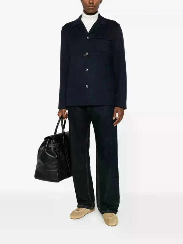 Herno Chest Flap-pocket Button-up Jacket