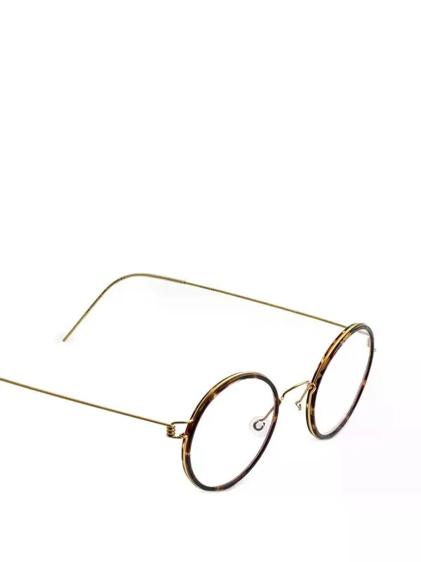 LINDBERG Harley Round-frame Eyeglasses