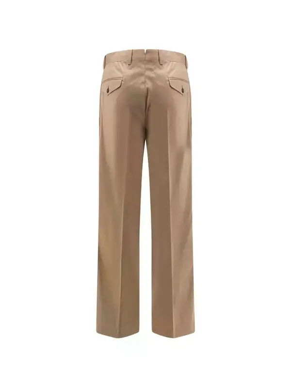 GERMANO 1952 Berlin Fit Pleated Trousers - Neutrals