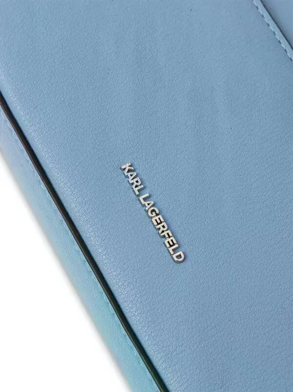 Karl Lagerfeld Logo-embossed Shoulder Bag