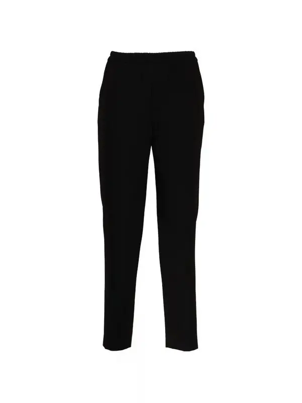 QL2 QUELLEDUE Elasticated Waist Straight-leg Trousers