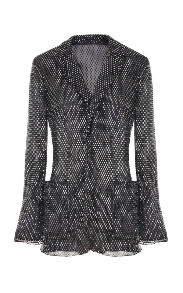 Ralph Lauren Marcy Hotfix Blazer - Black