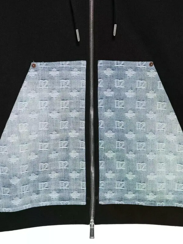 Dsquared2 Monogram-pattern Hoodie