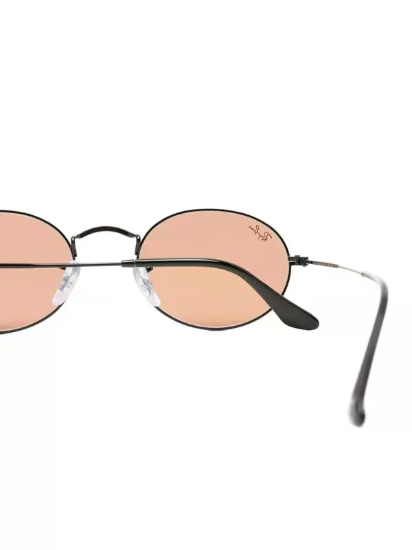 Ray-ban Oval Frame Sunglasses - Black