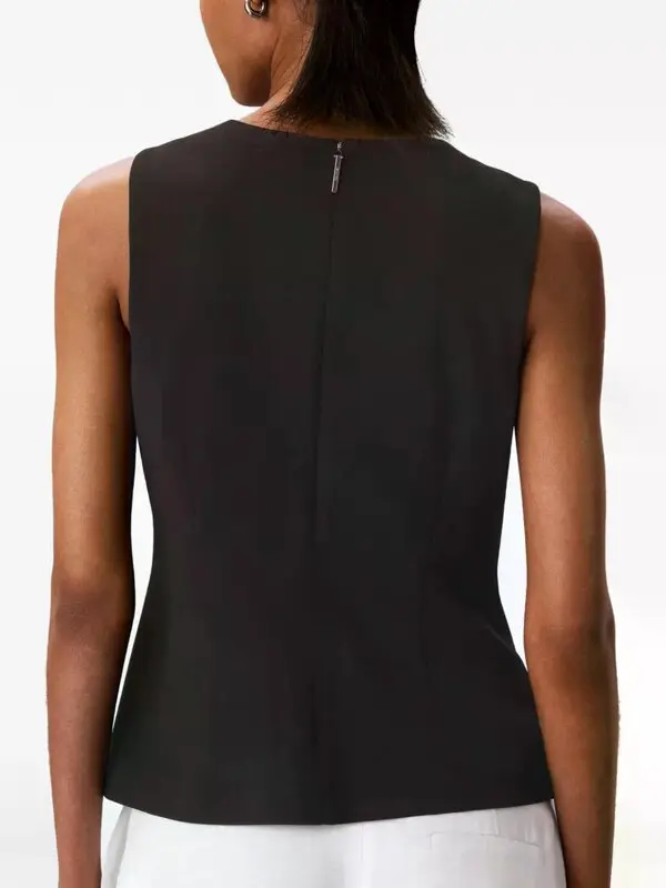 Calvin Klein Sleeveless Twist Detail Top