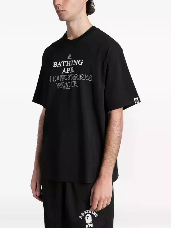 A BATHING APE Logo-print Cotton T-shirt