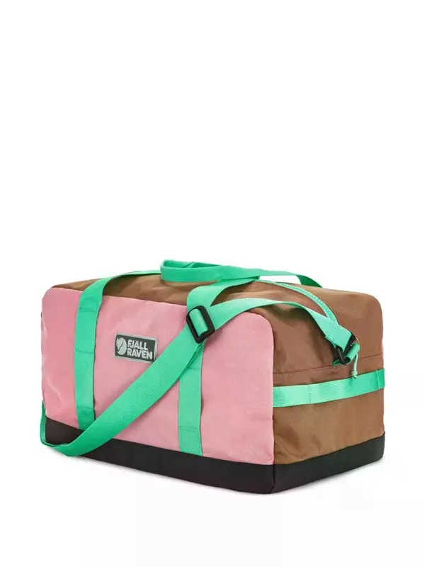 Fjallraven Colour-block Logo Patch Holdall Bag