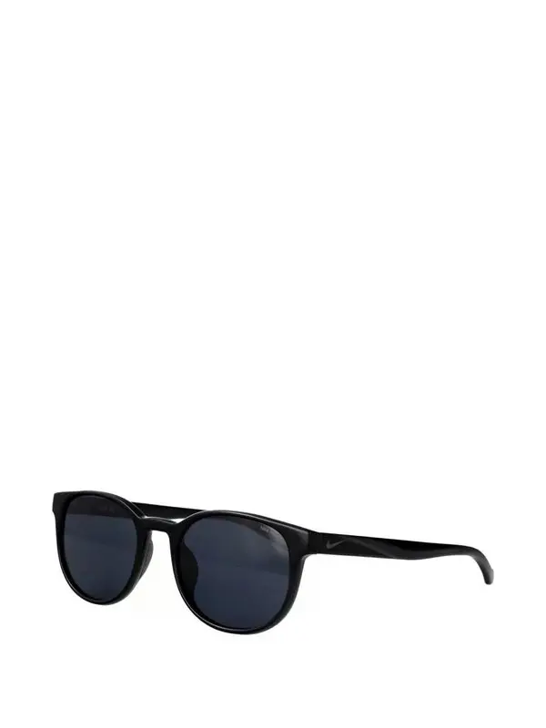 Nike Temper Flow Round-frame Sunglasses - Black