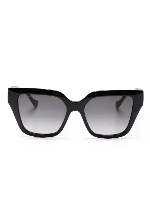 Gucci Square Frame Sunglasses - Black
