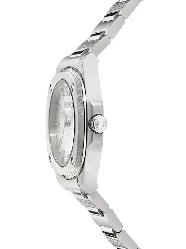 Versace Greca Pulse 36mm Watch With Greca Bezel And Medusa Motif