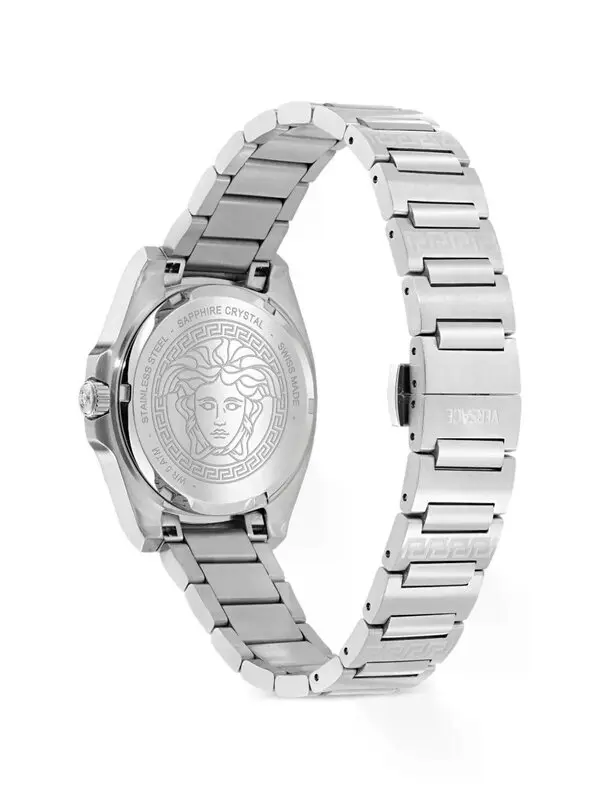 Versace Greca Pulse 36mm Watch With Greca Bezel And Medusa Motif