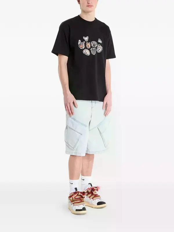 PATTA Dogs Graphic Print T-shirt