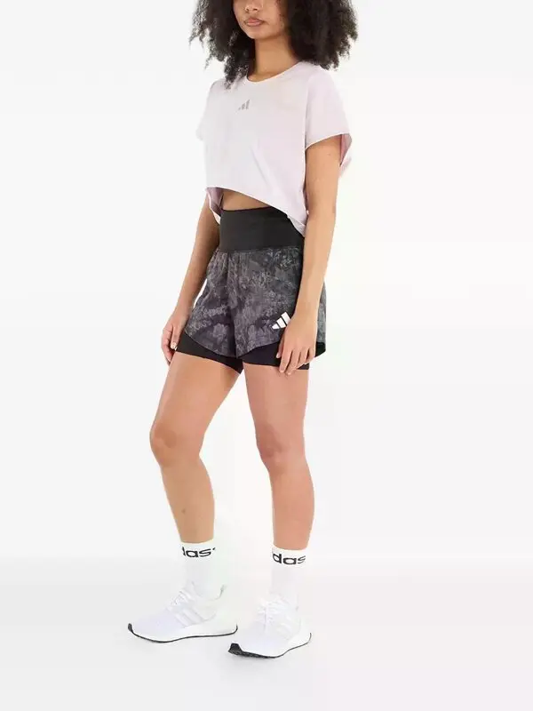 Adidas Primelift 3-stripes Cropped Tank Top - Black