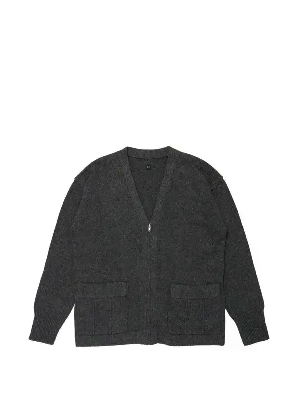 TAIGA TAKAHASHI Lot. 530 Zip-up Cardigan - Grey