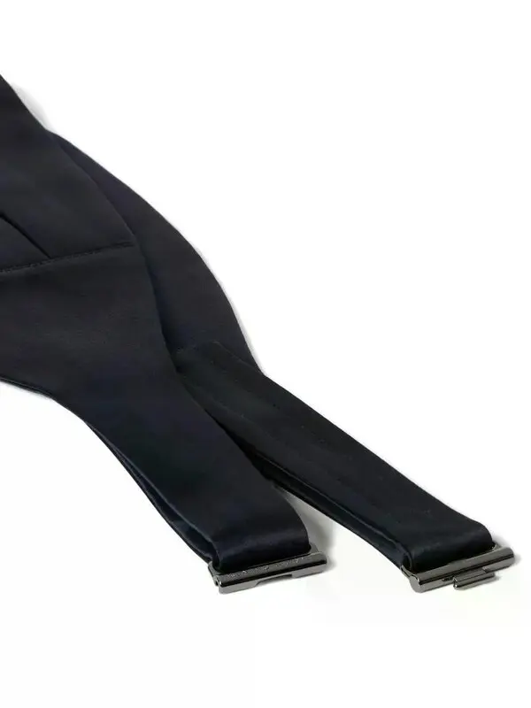 Brunello Cucinelli Silk And Cotton Satin Cummerbund - Blue